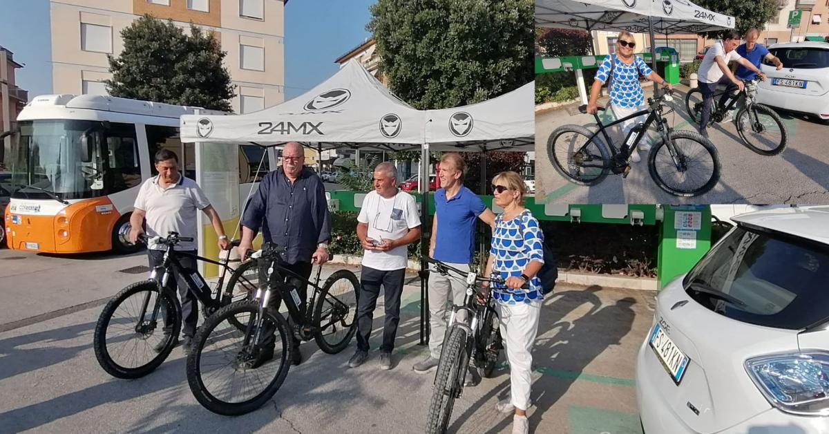 Castelraimondo, nasce la ciclostazione per e-bikes in piazza Dante ...