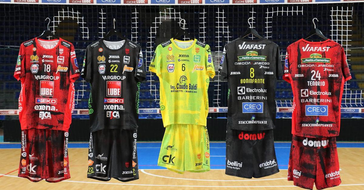 Cucine Lube Civitanova svela le nuove divise Joma per la stagione 2025/ ...